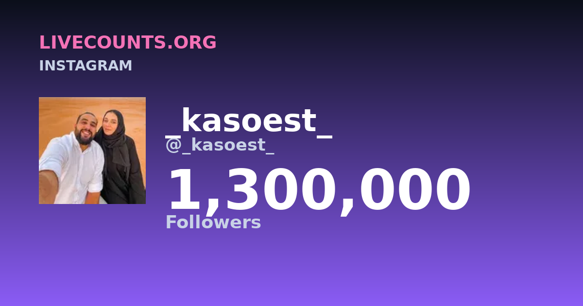 _kasoest_ Live Instagram Follower Count